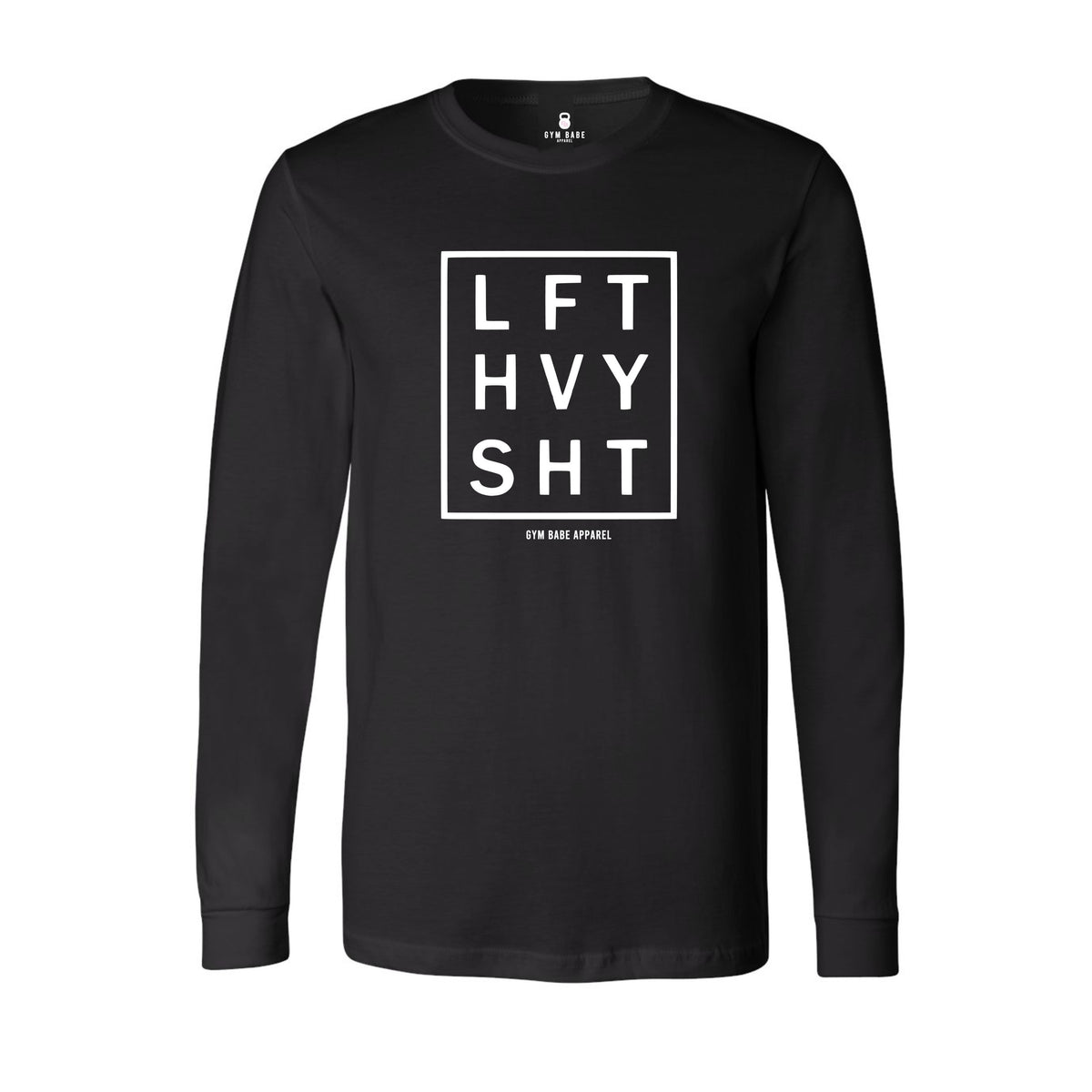 GYM BABE APPAREL | Gym Shirt For Women | LFT HVY SHT Long Sleeve T ...